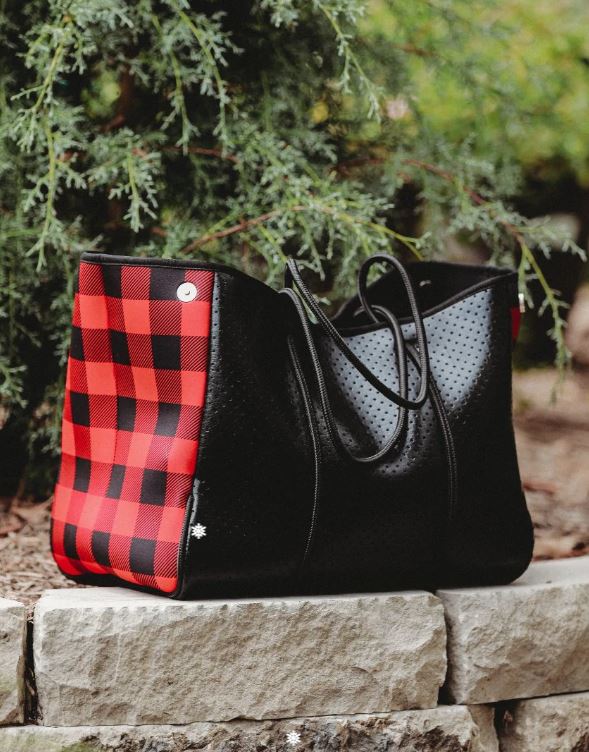 The Go To Plaid Holiday Bag – Turquoise Buckin Boutique, llc